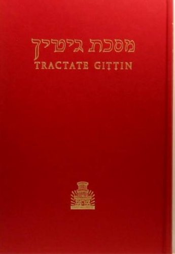 Tractate Gittin: isidore-epstein: 9781871055306: Amazon.com: Books