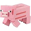 Amazon.com: Minecraft Pig Money Bank BDP | Pink Pixelated 3D Savings ...