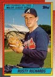 1990 Topps Debut '89 #99 Rusty Richards at Amazon's Sports Collectibles ...