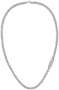 Lacoste Men's DISTRICT Collection Chain Necklace in Stainless Steel ...
