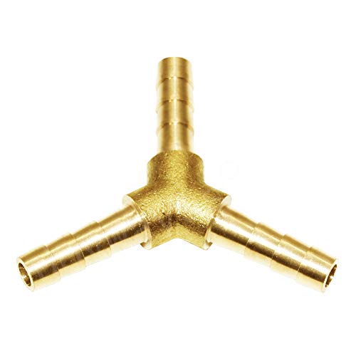 Snapklik.com : 3/16 Hose Barb Y Shaped 3 Way Union Fitting Adapter ...