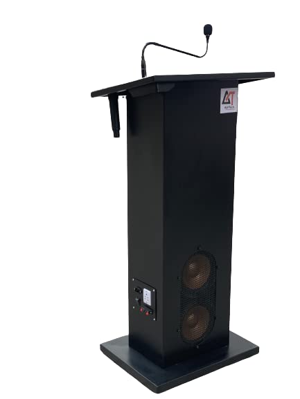Advance Tech- Audio Podium, Electronic Lectern with Bluetooth 2 ...
