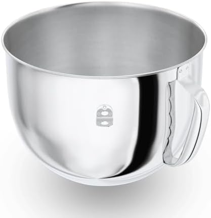 Amazon.com: 6QT Stainless Steel Mixer Bowl for Kitchenaid Stand Mixers ...