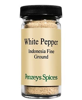 Amazon.com : White Pepper Fine Grind By Penzeys Spices 2.4 oz 1/2 cup ...