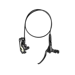 Buy BUCKLOS 4-Piston MTB Hydraulic Brake Set, Front 800mm Rear 1400mm Hydraulic Disc Brake Kit ...
