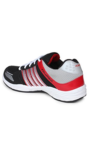 Buy Columbus Men Black Red Sports Shoes (10 UK) at Amazon.in