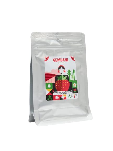 Amazon.com: GEMUANI Natural Freeze Dried Strawberry | Healthy Snacks ...