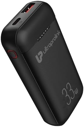 UltraProlink 10000mAh 33W Pocket Compact Power Bank Juice-UP| 33W QC-PD ...