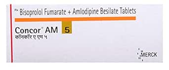 Concor AM 5 - Strip of 10 Tablets : Amazon.in: Health & Personal Care