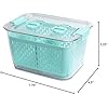 Amazon.com: Kitchen Spaces Colander Bin, Produce Saver, Fridge ...