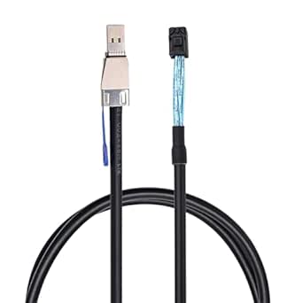 SFF8644 to SFF8643 Cable External HD36PIN 12Gbps SAS3.0 Chassis ...