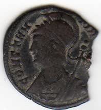 ancient Roman coin depicting Constantinopolis, 330-337 AD at Amazon's ...