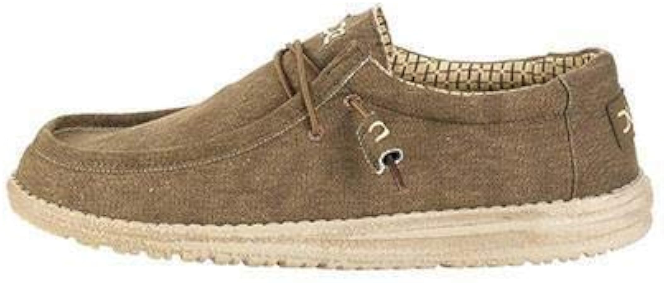 Hey Dude Men's Wally Nut Size 7 | Men’s Shoes | Men's Lace Up Loafers ...