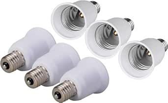 Amazon.com: מתאם VEY14 E17 ל-E26, בסיס ביניים E17 לבסיס בינוני סטנדרטי E26/E27 ממיר מתאם שקע ...