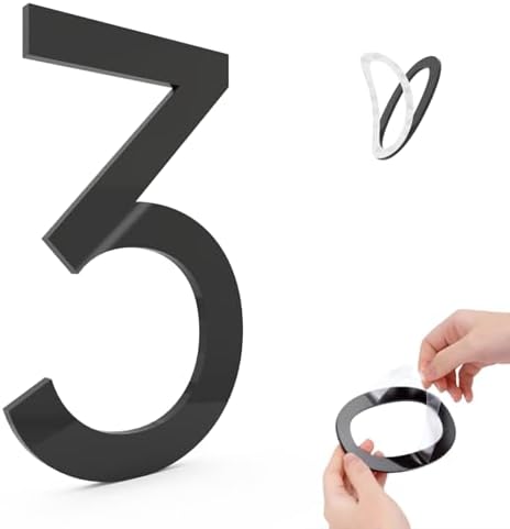 Amazon.com: Self-Adhesive House Numbers for Outside, Address Numbers ...