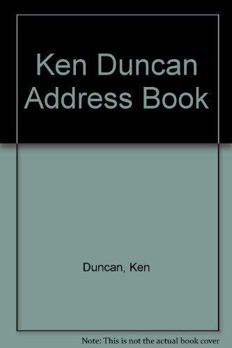 Ken Duncan Address Book : Duncan, Ken: Amazon.in: Books
