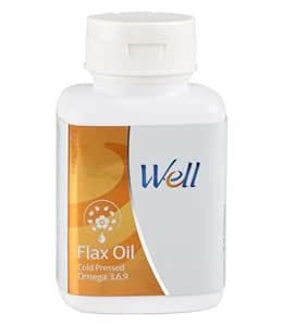 Modicare well flax oil omega 3,6,9 pack of 90 softgels (3) : Amazon.in ...