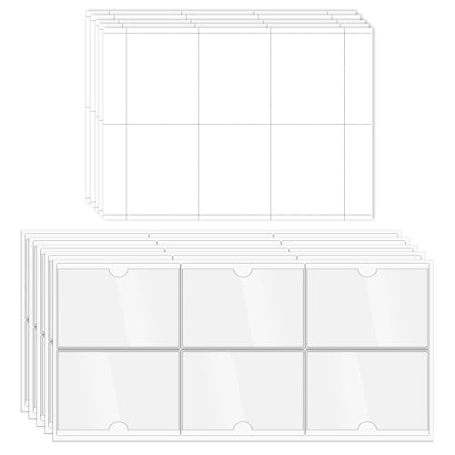 MaxGear 30 Pack Index Card Pockets & Printable Index Cards, - Want It All