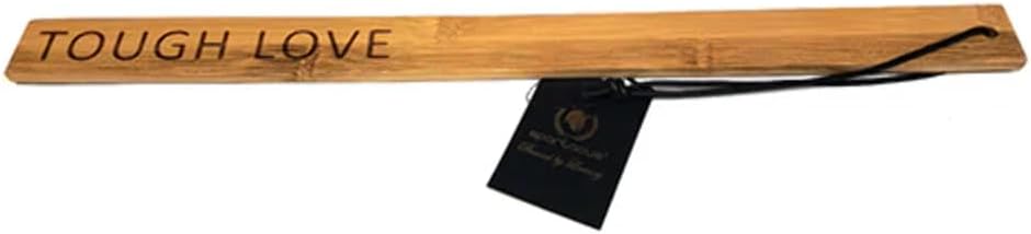 Amazon.com: Spartacus Zelkova Wood Spanking Paddle - Tough Love Cutout ...