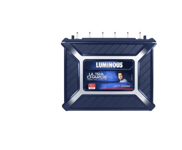 Luminous Ultra Charge UCTT-26066 Tall Tubuler 220 Ah Inverter Battery ...