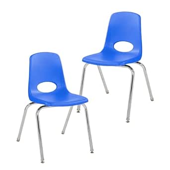 Amazon.com: FDP 18" School Stack Chair, Stacking Student Seat with ...