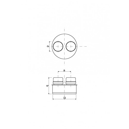 Air Admittance Valve 110mm Soil Pipe End Cap Anti Syphon Valve Aerator ...
