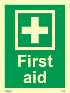 IMO Sign. Safety Sign First AID.: Amazon.com: Industrial & Scientific