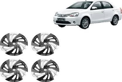 HOTRENZ Car Wheel Cover 15 INCH Dual Color for New ETIOS Wheel Cover ...