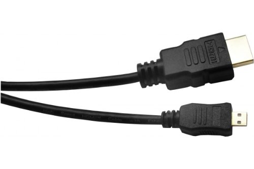 Connect Cabo HDMI de alta velocidade de 3 m para Micro HDMI com ...