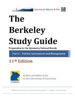 Berkeley Study Guide: Preparation for the Optometry National Boards ...