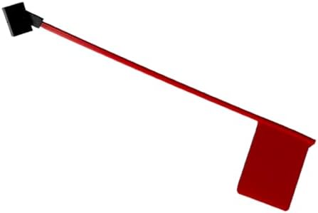 Tall Plastic 11in. Red Desk Flag Up Down Flip Function Do Not Disturb ...