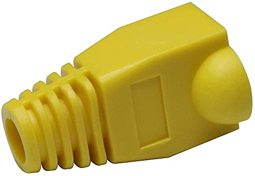 Toolzia Rj45 Connector Yellow Cat6 Rj45 Connector Pass Through/Yellow ...