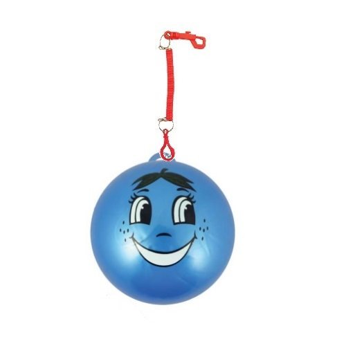 BLUE Smelly Fruits Smiley Face Ball 23cm - Uninflated With Hook ...