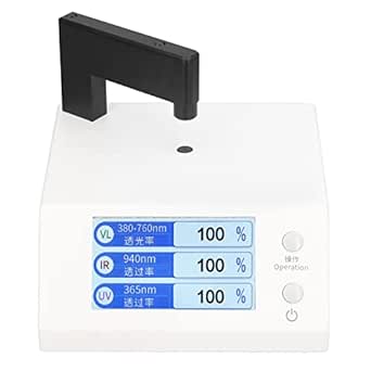 Portable Spectrometer, LCD Display Light Transmittance Detector High ...