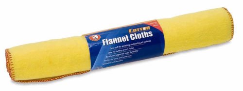 Viking Cotton Flannel Polishing Cloths - 3 Pack : Amazon.in: Home ...