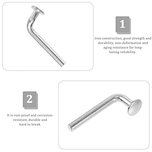 Mipcase Pallet Rack Safety Bolts – 100pcs Universal Pallet Rack Drop ...