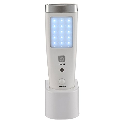 Life Rechargeable Lamp 15+5 LED with Sensor, Emergency Function + Torch ...