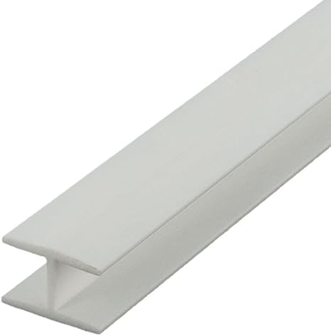 Amazon.com: Outwater Plastic H Channel Fits Material 3/8 Inch Thick ...