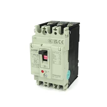 Amazon.co.jp: Mitsubishi Electric NF63-SVF 3P 30A (No Fuse Breaker) (3 Poles) (AC/DC) NN ...