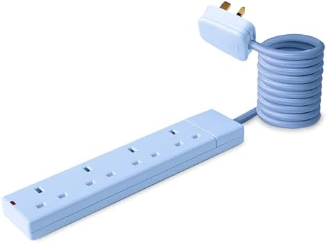 Permaplug by Masterplug EXS1344O-01 Four Socket Extension Lead with ...