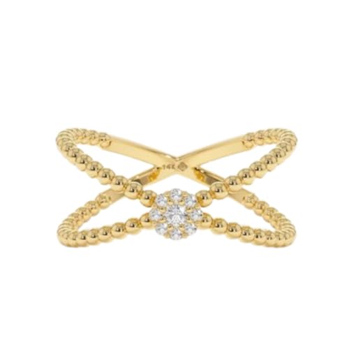 Amazon.com: Silverjewel 1 Ct Round Cut Diamond Delicate Split Shank ...