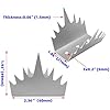 Amazon.com : 15pcs Stainless Steel Fence Spikes Security Anti Climb ...