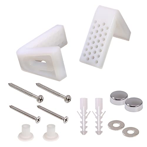 Floor Toilet Fixing Kit L Shape Universal Home Standard Angled Floor ...