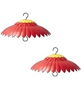 Amazon.com : Beserie Bird Feeder Weather Guard Dome Cover Red Rain ...