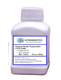 Ultranano Tech | Titanium Dioxide Nanoparticles (TiO2) (Rutile) (10 gm ...