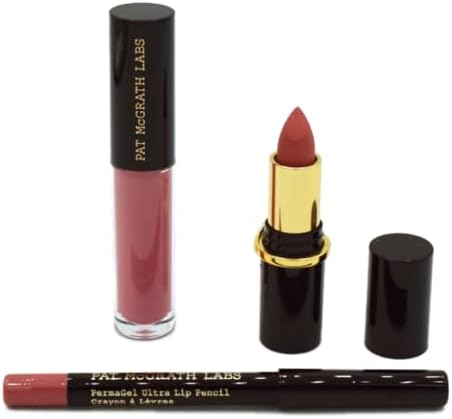 Amazon.com : Mini Divine Rose Lip Trios Gift Set: MatteTrance Lipstick ...