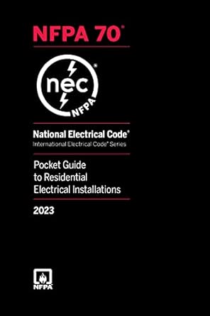 National Electrical Code Pocket Guide for Residential Electrical ...