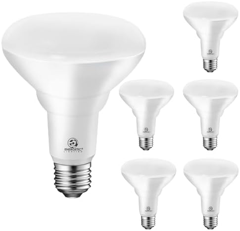 Energetic 6-Pack BR30 LED Recessed Light Bulb, 8.5W=65W, 2700K Soft ...