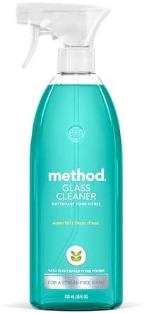 Amazon.com: Method Glass Cleaner + Surface Cleaner, Waterfall, 28 Ounce ...