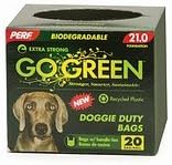 Perf Go Green Doggie Duty Bags, Extra Strong, Biodegradable, 20-Bag ...
